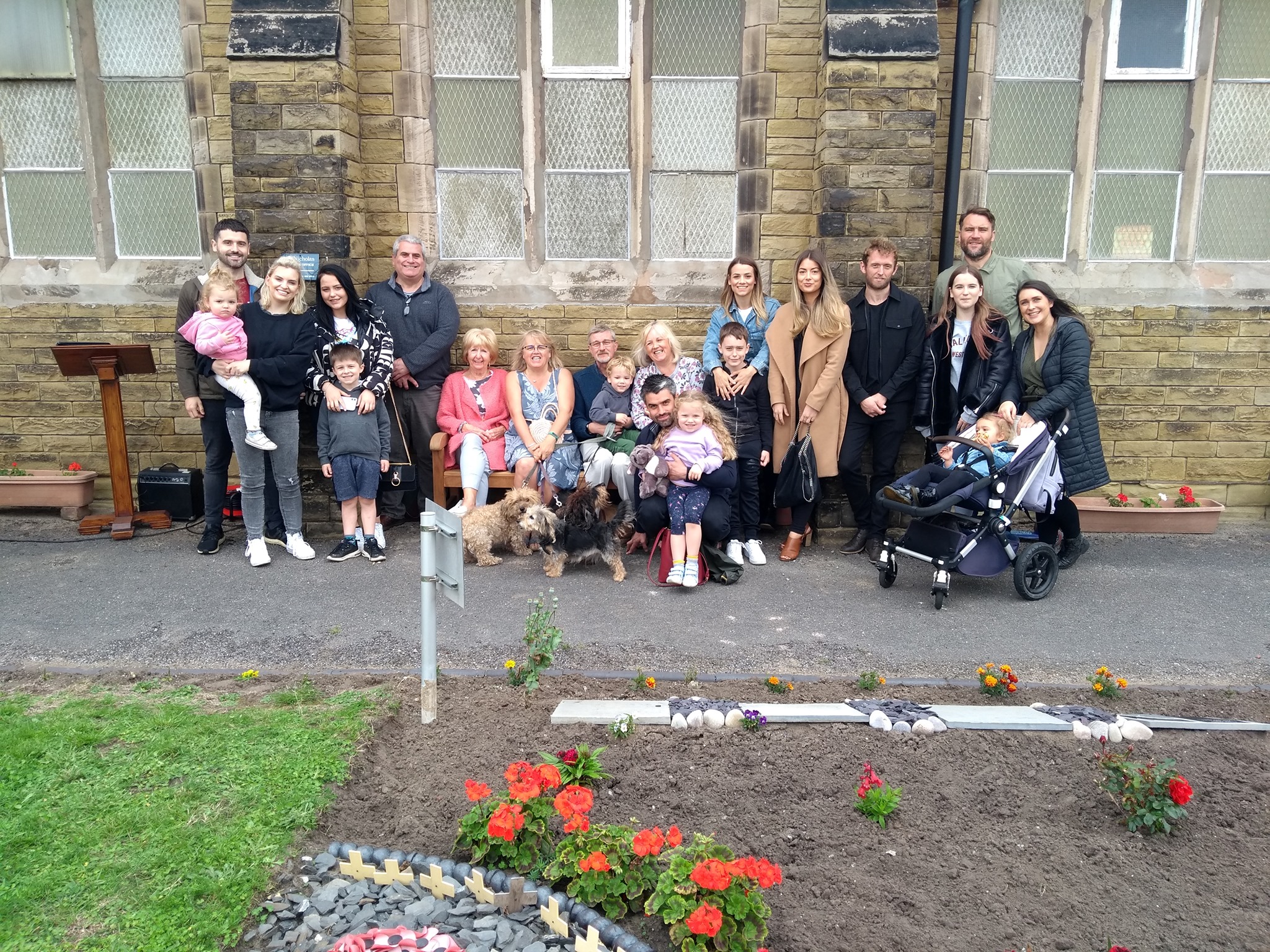 2020.07.26 – dedication of Holden bench | St. Nicholas' Church ...